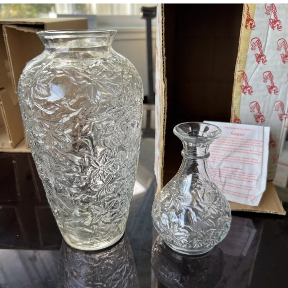 Princess House | Accents | Princess House Fantasia 556 Set Of 2 Crystal ...